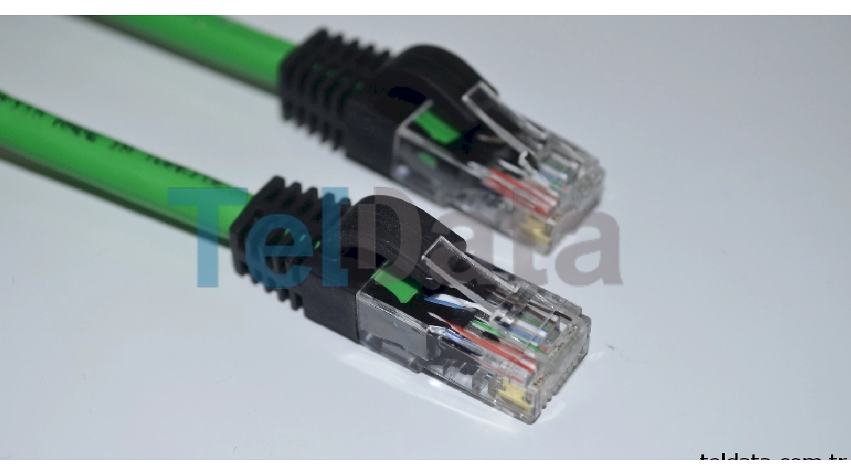 Cat6 Patch Kablo Yeşil Renk